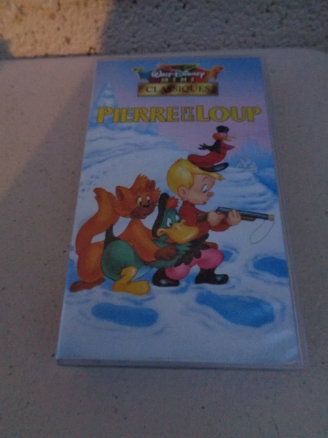 CASSETTE VIDEO VHS DESSIN ANIME DISNEY pierre et le loup EUR 10,00 ...