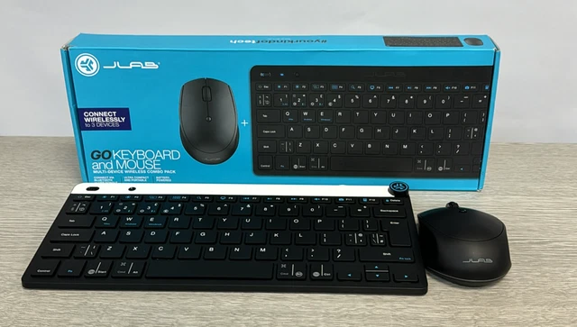 JLAB GO BUNDLE Bluetooth & Wireless Keyboard and Mouse Set - Multi ...