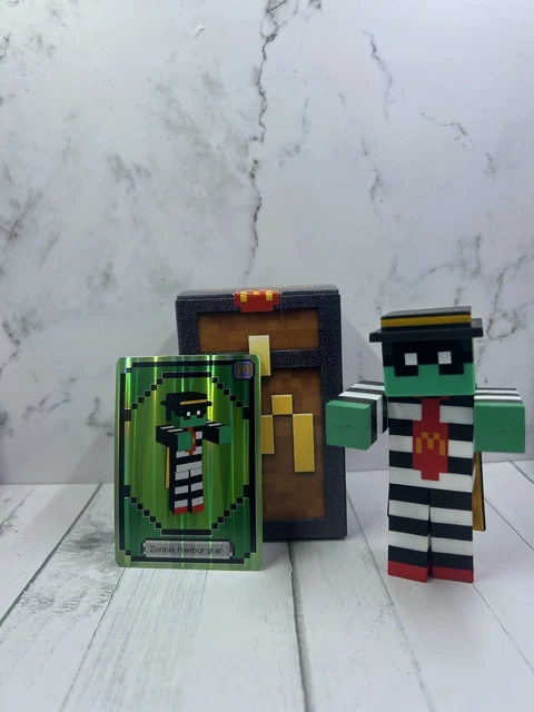 2025 MCDONALD’S A Minecraft Movie Zombie Hamburglar Adult Happy Meal ...