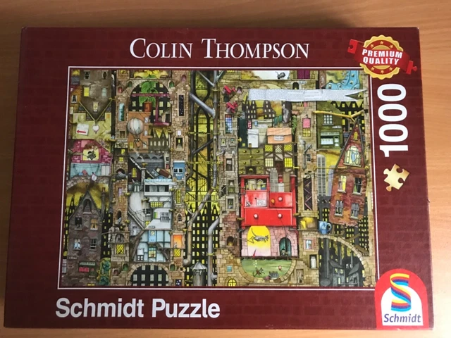 COLIN THOMPSON 1000 piece jigsaw puzzle. Fantastic Townscape EUR 14,62 ...