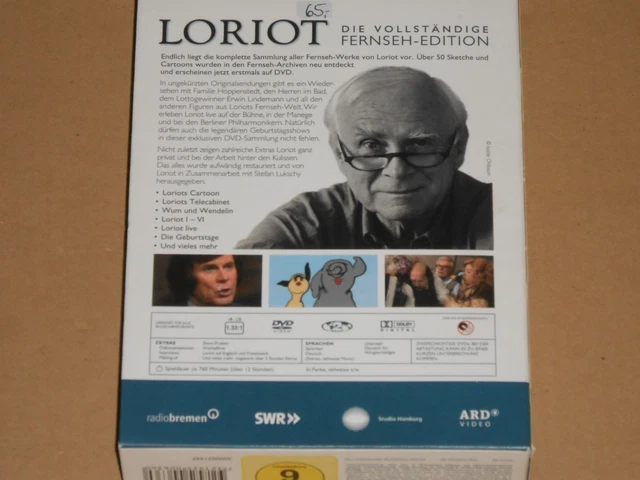 LORIOT - DIE vollständige Fernseh-Edition - Alle Sketche und Cartoons ...
