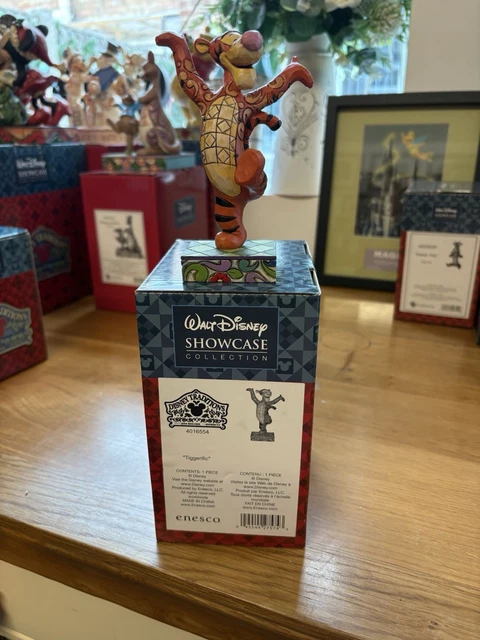 VINTAGE JIM SHORE Disney Traditions Showcase Tigger Tiggerific Figurine ...