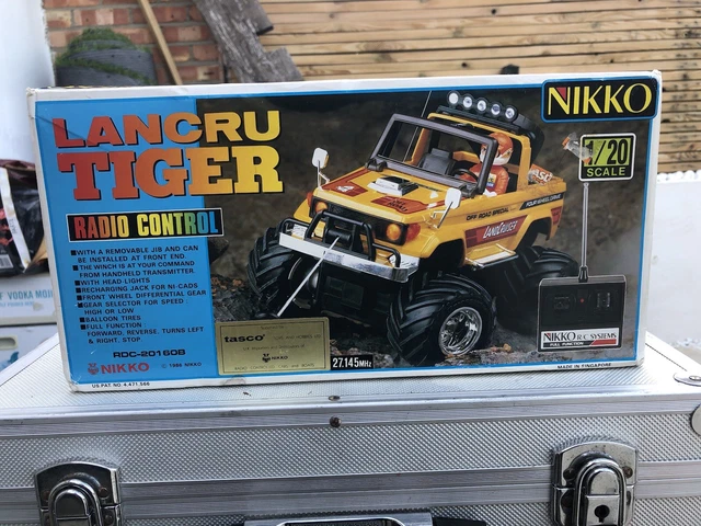NIKKO OFFROAD LANCRU Tiger RC Buggy Radio Controlled Toy Car Japan 1983 ...