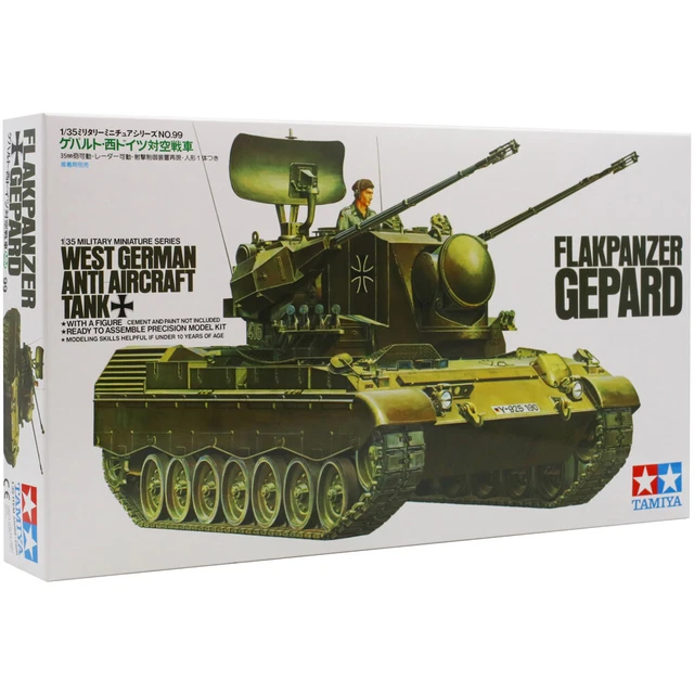 TAMIYA FLAKPANZER GEPARD German Tank Model Kit 35099 Scale 1/35 £24.20 ... TAMIYA FLAKPANZER GEPARD German Tank Model Kit 35099 Scale 1/35 £24.20 ...