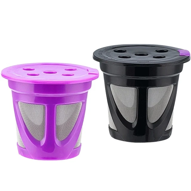 2 PCS COFFEE Machine Accessories Filter Conical Reusable Filters Basket ...