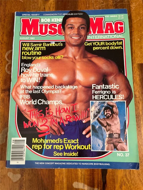 MUSCLEMAG MAGAZINE DE musculation musculation LOU FERRIGNO & MOHAMED ...