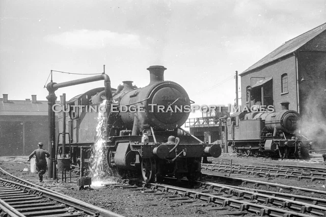 35MM RAILWAY NEGATIVE: 7244 at Duffryn Yard 14/07/1959 HC Casserley* W ...