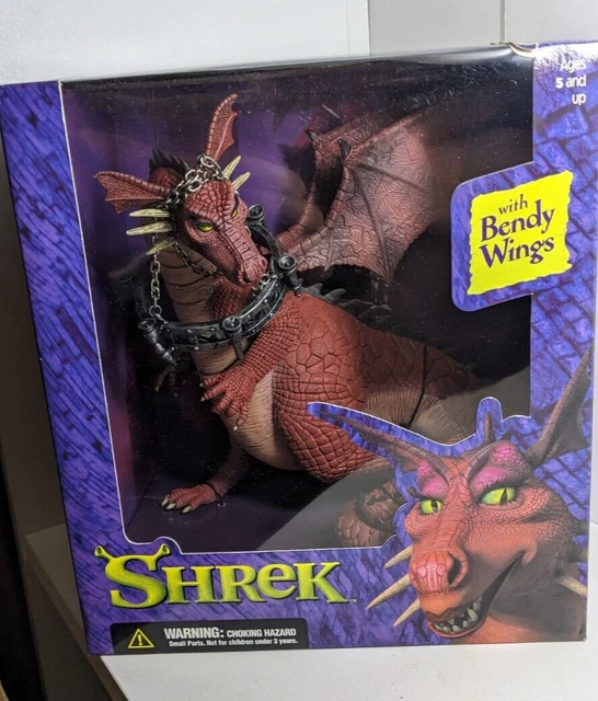 SHREK THE DRAGON ACTION FIGURE BY McFARLANE TOYS 2001 NEW £140.00 ...