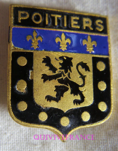 BG10791 - INSIGNE Badge Blason Poitiers EUR 14,99 - PicClick FR