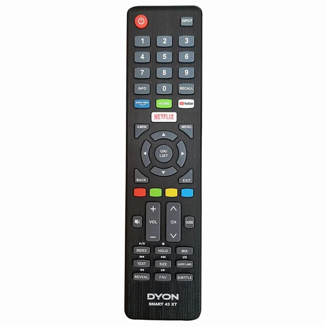 NEW GENUINE FOR Dyon Smart 43 XT 32 XT Android TV Remote Control ...
