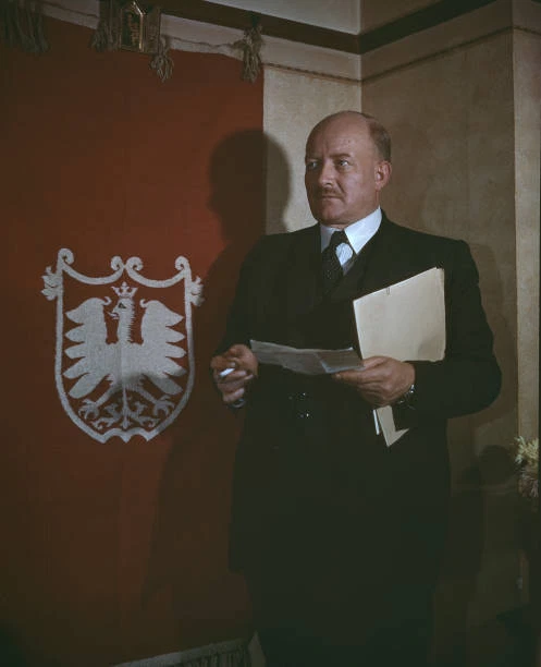 POLISH POLITICIAN AND Prime Minister Stanislaw Mikolajczyk 1947 Old ...