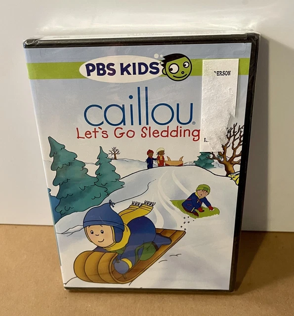 CAILLOU-DVD, “LET’S-GO-SLEDDING”- PBS-KIDS. Brand-New EUR 8,49 ...