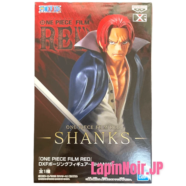 ONE PIECE FIGURE Shanks FILM RED DXF Posing Figure Namco Limited ...