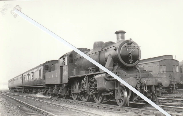 A VIEW OF LMS loco 6400 at cambridge in 1948 £1.50 - PicClick UK