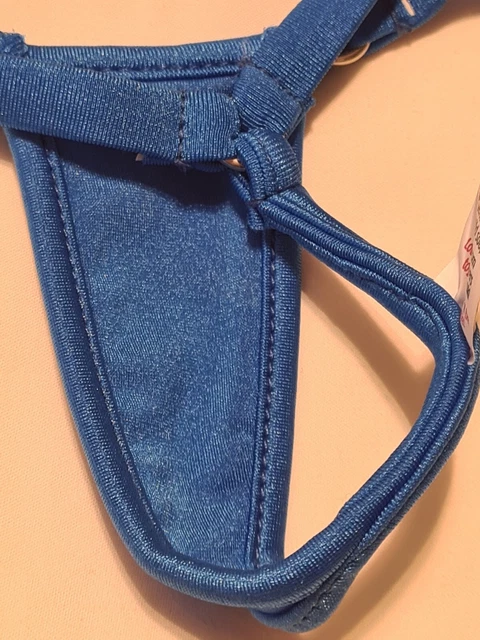 NEW WICKED WEASEL 457 Microminimus Shiny Lycra Bikini Bottom - Bright ...