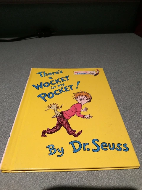 THERE'S A WOCKET In My Pocket Dr.Seuss 1974 $6.25 - PicClick CA