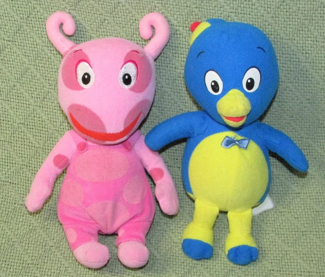 BACKYARDIGANS PLUSH SET Uniqua And Pablo The Penguin Viacom Stuffed ...