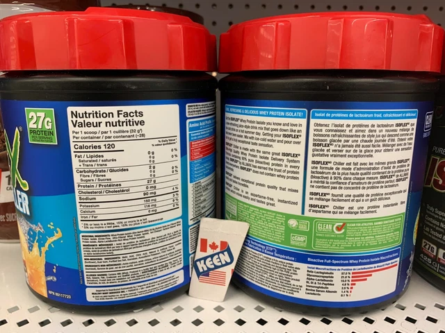 ALLMAX ISOFLEX CHILLER Citrus Whey Protein Peach Sensation 425 g, Exp ...