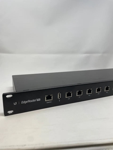 UBIQUITI ERPRO-8 EDGEROUTER Pro 8-Port Router 2x Combination SFP RJ45 ...