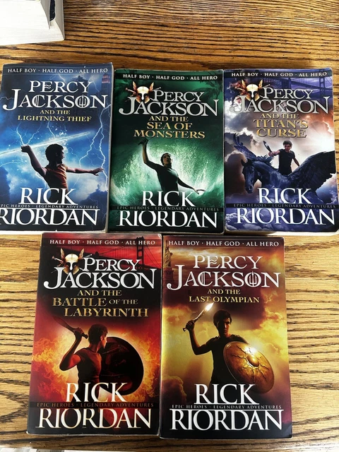 PERCY JACKSON ULTIMATE Collection Set of 5 Book Paperback I160 £73.07 - PicClick UK