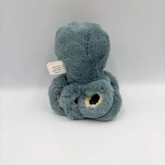 JELLYCAT - BABY Storm Octopus - RETIRED - Tiny Dark Blue Soft Toy ...
