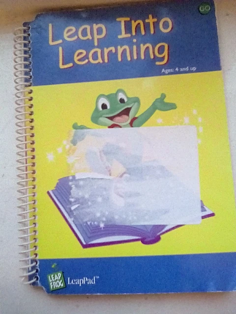 LEAPPAD LEAPFROG LEAP Into Learning Interactive book only £3.50 ...