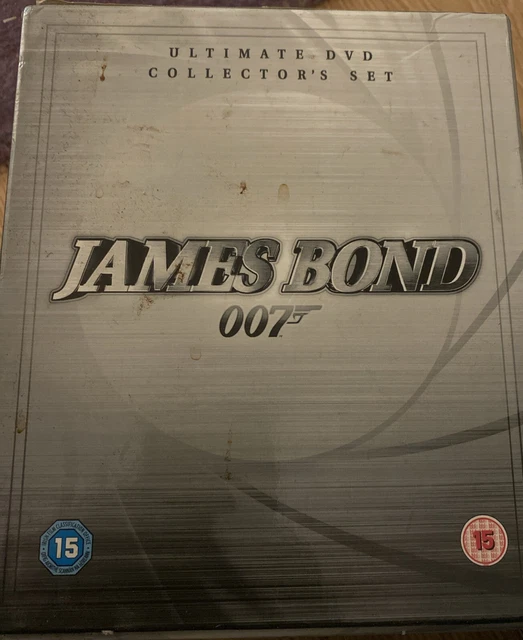 JAMES BOND 007 22 dvd ultimate edition Collectors Set Bnib £42.32 - PicClick UK