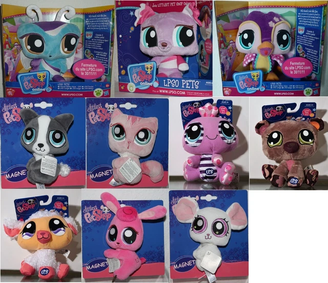 HASBRO-LITTLEST PET SHOP-LPSO/VIP-TIERCHEN-KUSCHELTIER/PLÜSCHTIER ...