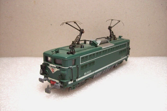 TRAIN HO JOUEF : LOCOMOTIVE ELECTRIQUE BB 25531 SNCF Livré OCCASION (sans boite) EUR 61,00 ...