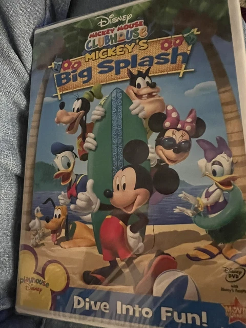 Disney Mickey Mouse Clubhouse Mickey S Big Splash Dvd 2009 8 37