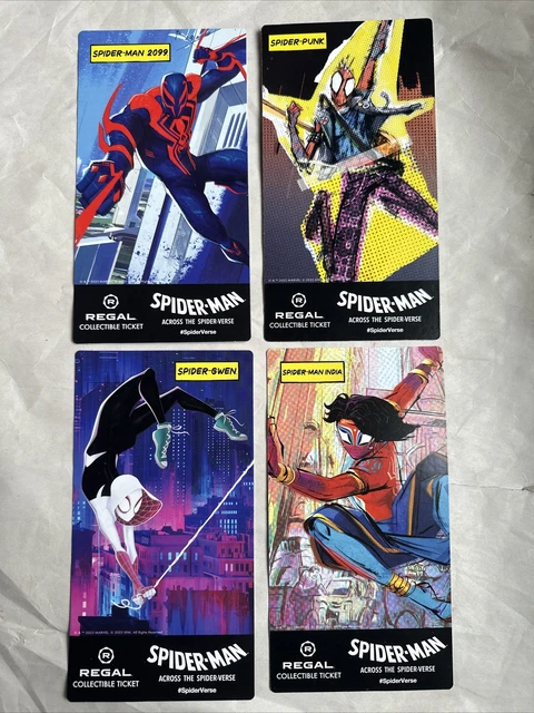 SPIDER-MAN: ACROSS THE Spiderverse Collectible REGAL CINEMAS MOVIE ...