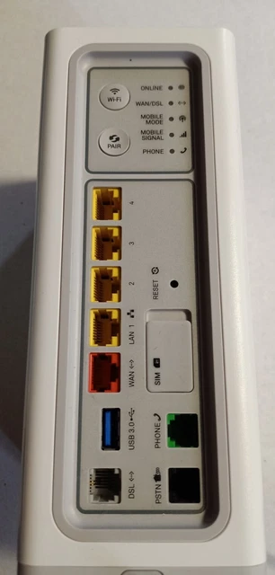 TELSTRA SMART MODEM Gen 2 WiFi NBN 4G Voice Backup Good Condition Free ...