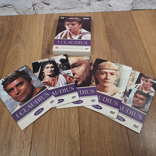 I CLAUDIUS - 5 DVD - COMPLETE BBC BOX SET - JACOBI - Patrick STEWART ...