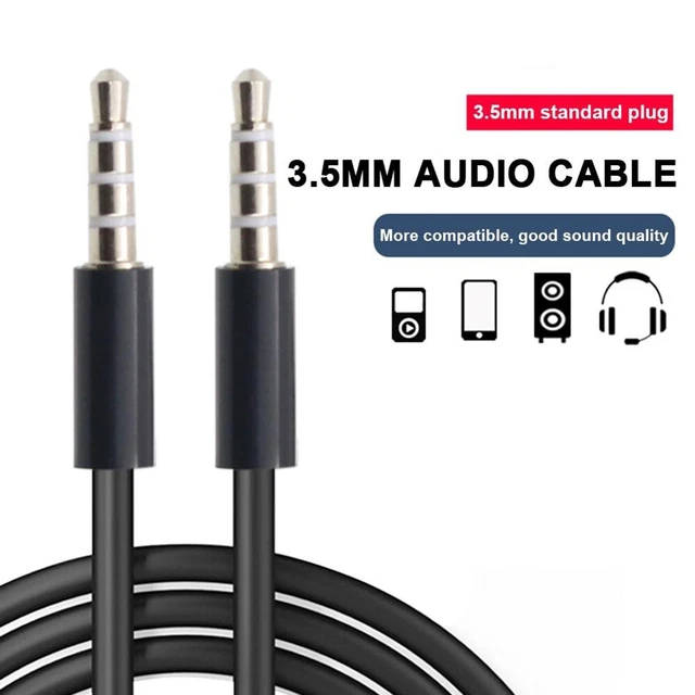 NOISE CANCELING 05M Audio Cable for Mobile Phones and Speakers 35mm ...