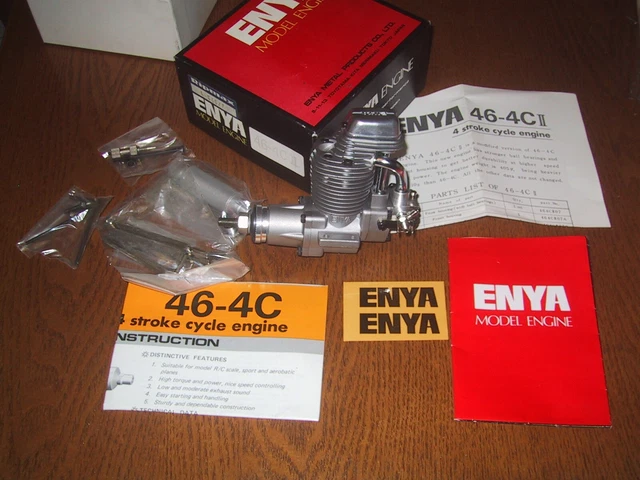 ENYA 46-4C II four stroke glow engine new in box £349.99 - PicClick UK