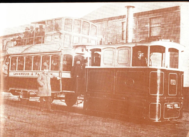 BUSES, TRAMS & TRANSPORT of the COUNTY Borough of HUDDERSFIELD 1883 ...