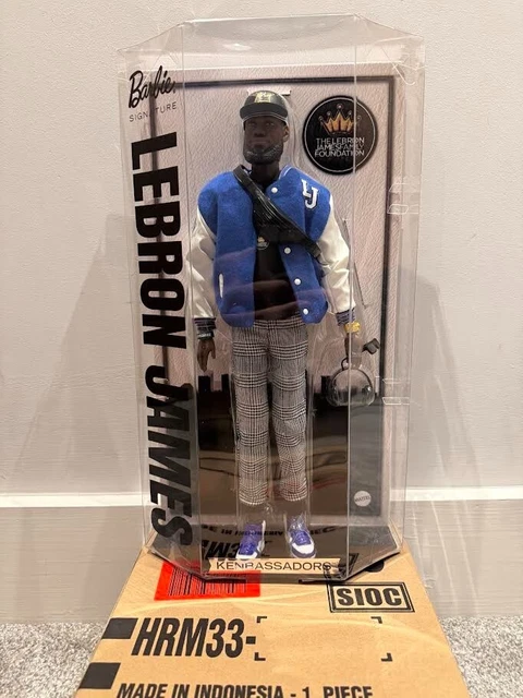 MATTEL BARBIE SIGNATURE Lebron James Kenbassadors Ken Doll HRM33 £125. ...