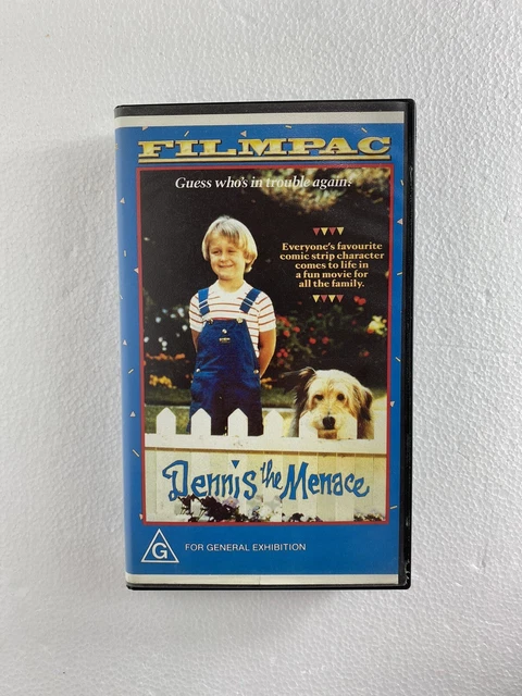 DENNIS THE MENACE Filmpac VHS 1989 £15.73 - PicClick UK
