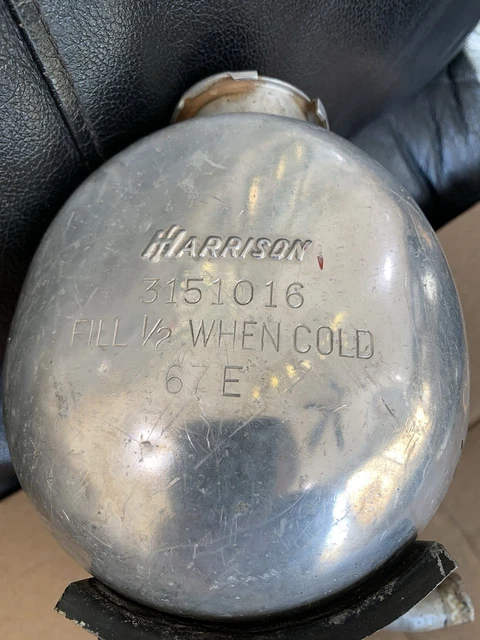 C1 ORIGINAL HARRISON Expansion Tank 3151016 Dated 67E with Mounting ...
