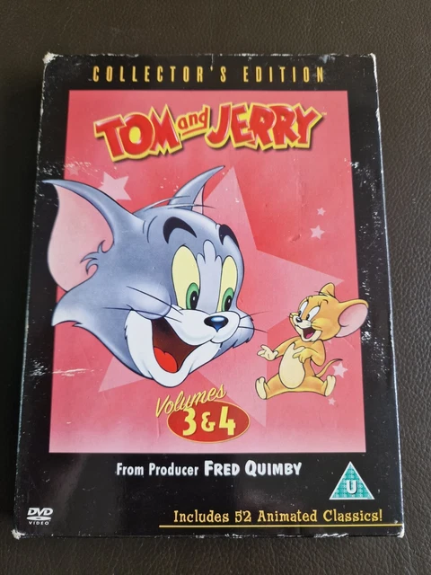 TOM & JERRY Collector's Edition Volumes 3 & 4 DVD Boxset 2 Discs £3.99 - PicClick UK