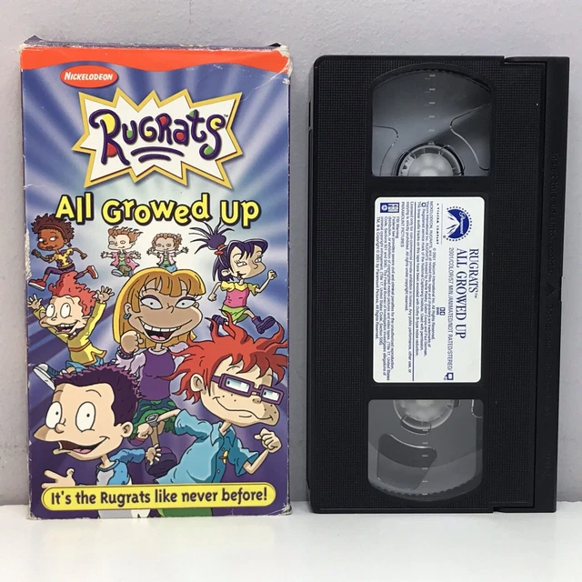 Nickelodeon Rugrats All Growed Up Vhs Nick Jr Video Tape Vtg