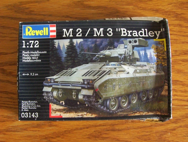 REVELL 1/72 SCALE M2/M3 "Bradley" model kit. £9.99 - PicClick UK