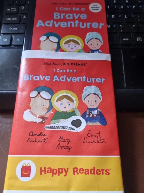 MCDONALDS HAPPY READERS " I Can Be A Brave Adventurer" happy meal book ...