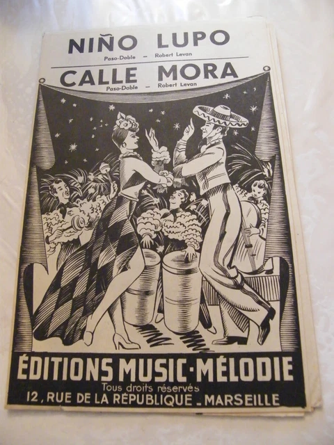 & SPARTITO NINO Lupo Robert Levan Calle Mora " EUR 17,35 - PicClick IT