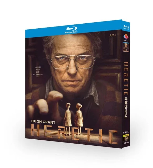 HERETIC (2024) BD Horror Movie 1 Disc Film All Region New Box Set ...