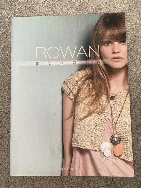 ROWAN STUDIO PATTERN Book No 15 - Unwind £2.00 - PicClick UK