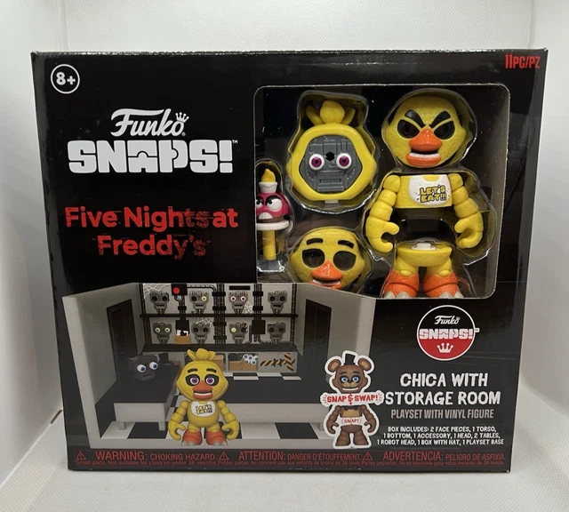 FIVE NIGHTS AT Freddys Snaps Chica with Storage Room FNAF Snap Room ...