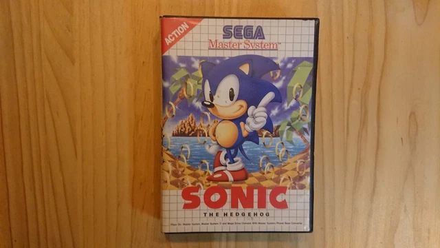 SONIC THE HEDGEHOG - Jeu SEGA Master System - Complet EUR 29,90 ...