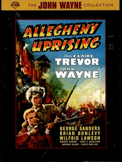 NEW DVD - Allegheny Uprising - John Wayne, George Sanders, Claire ...