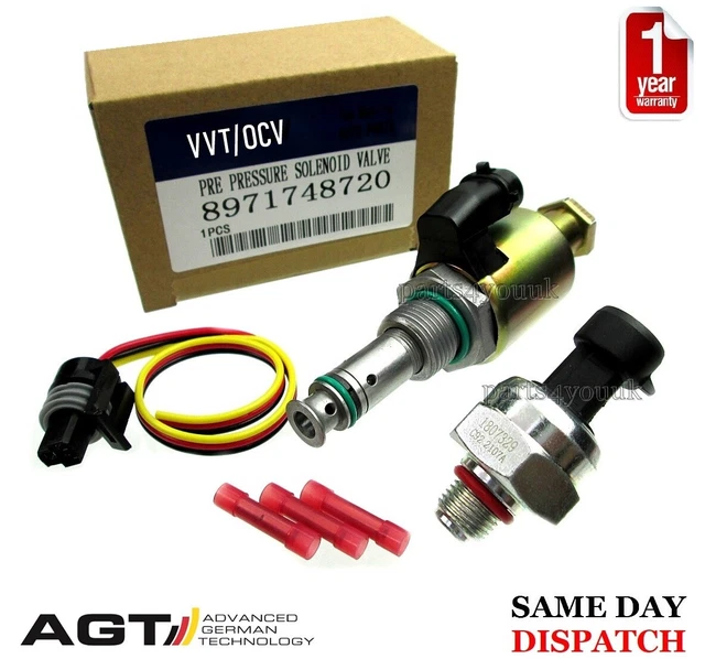 OIL RAIL PRESSURE Solenoid Valve For Isuzu 4JX1 8971748720 F81Z-9C968 ...